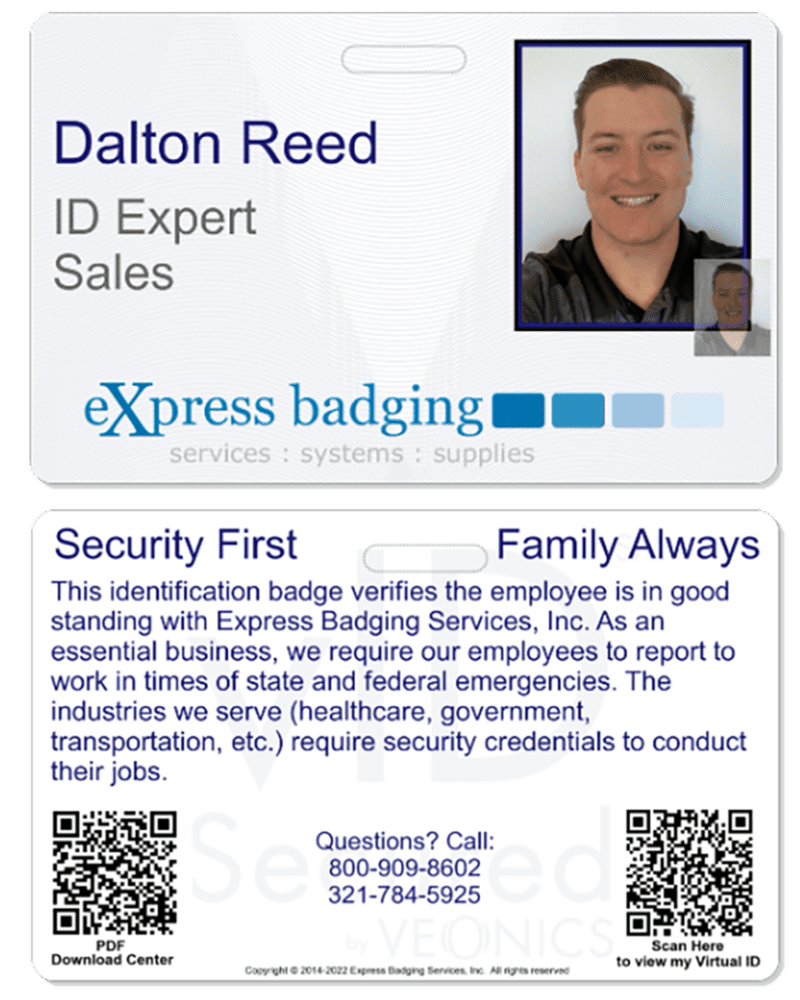 For Company Photo ID Badges Contact Us - Express Badging Services